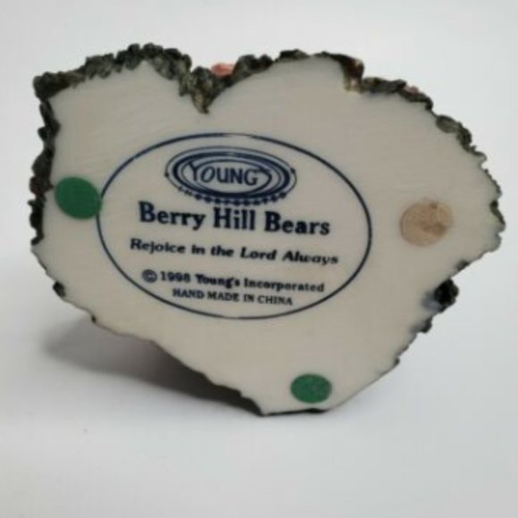 Berry Hill Bears | Accents | 998 Berry Hill Bears Rejoice In The Lord Always | Poshmark